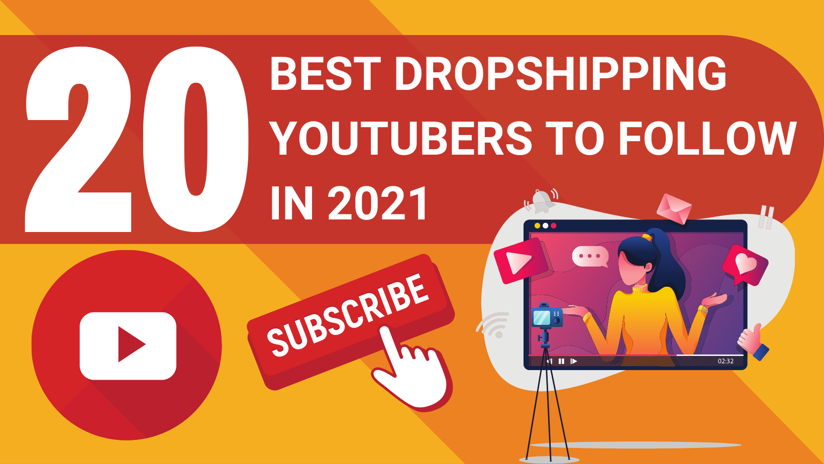 20 Best Dropshipping YouTubers to Follow in 2021 - Dropshipping From ...